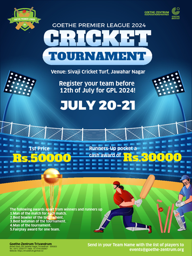 Cricket Poster | PDF | Cricket | Bowling (Cricket)