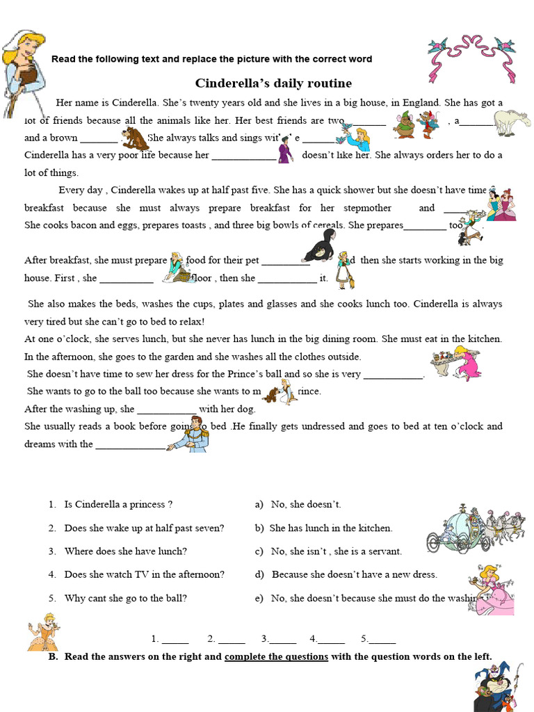 Cinderellas Routine Pdf