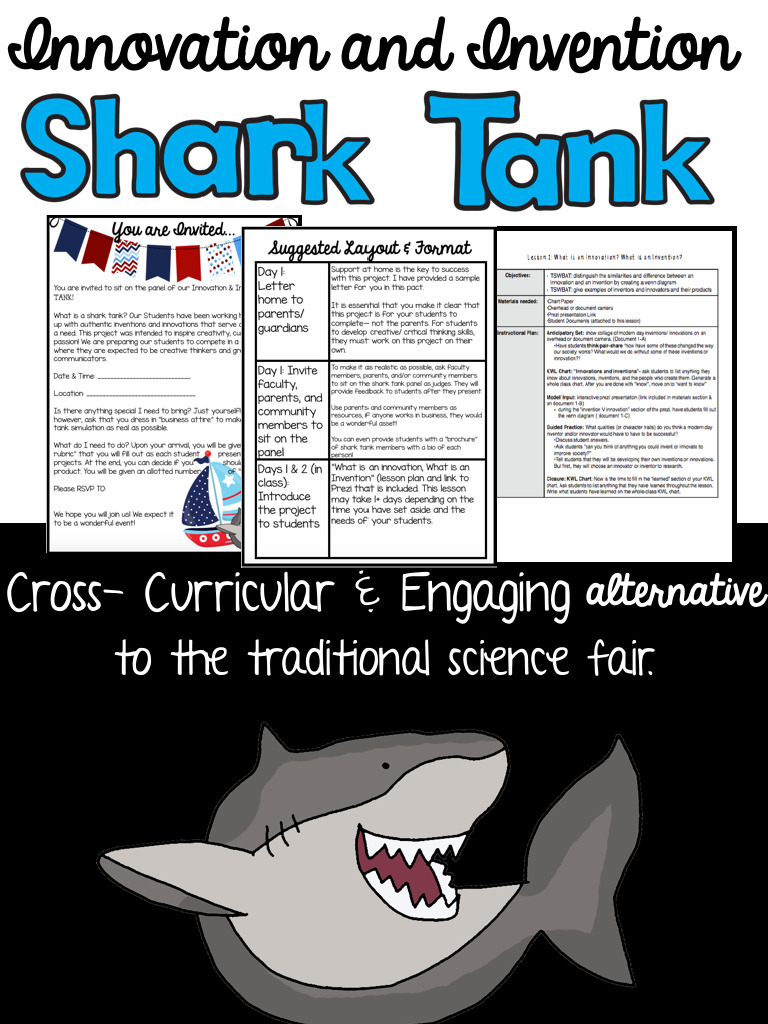 Innovation & Invention Shark Tank Guide | PDF | Invention | Innovation