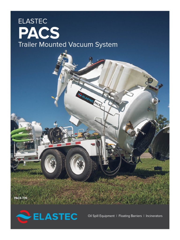 PACS Trailer Mounted Vacuum Systems | PDF | Pump | Trailer (Vehicle)