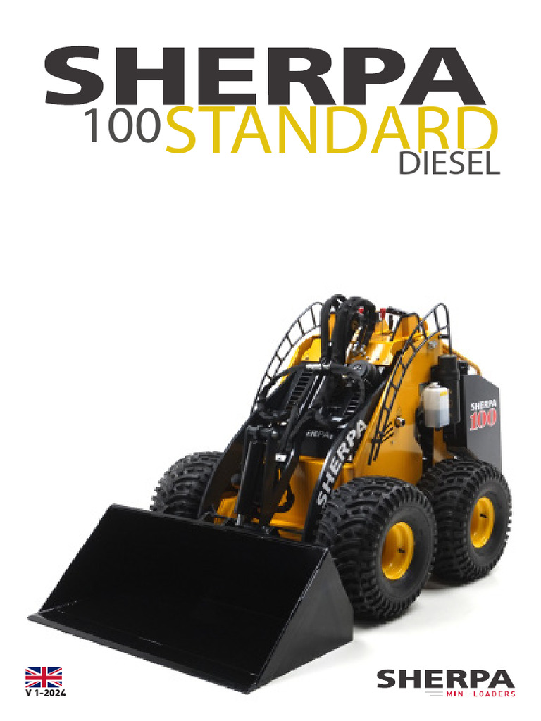 Sherpa 100 Diesel Specifications Guide | PDF | Diesel Engine | Tire