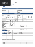 Employment Application Form | PDF | Government | Common Law