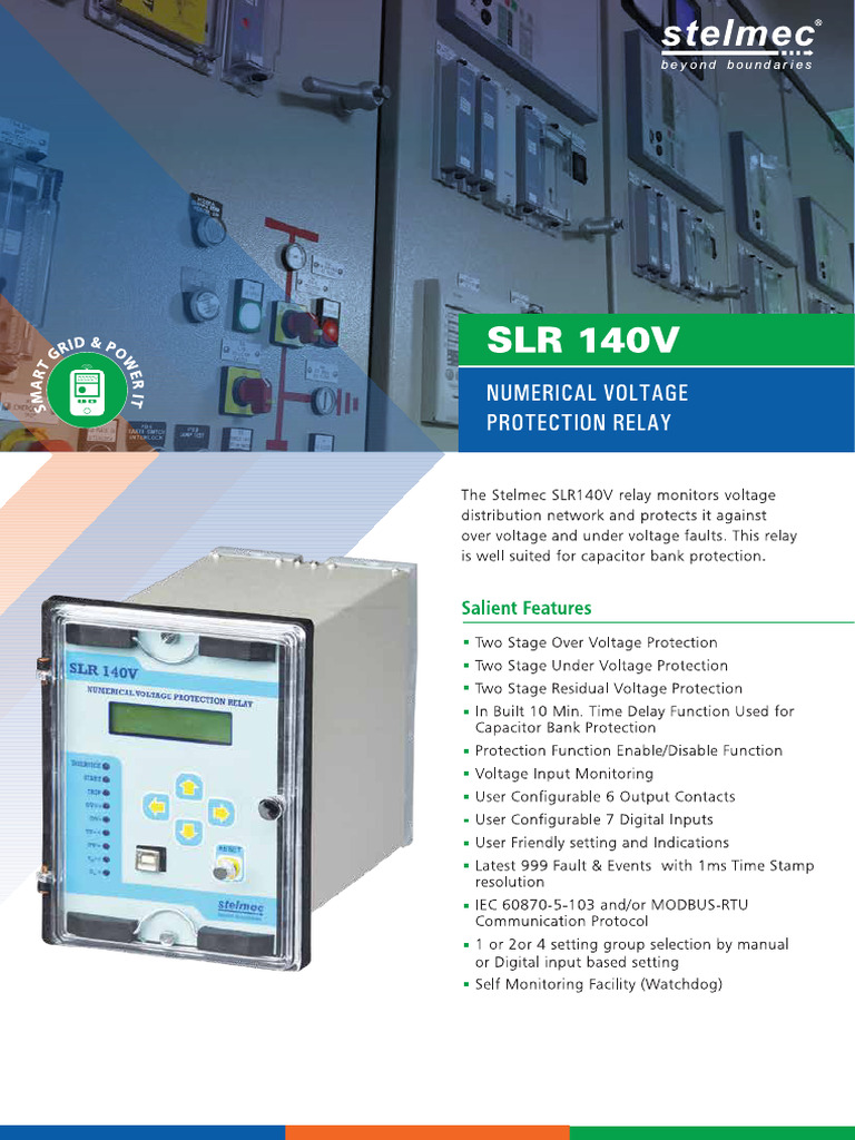 Voltage Protection Relay | PDF