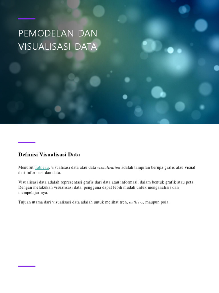 M1-M2 - Pemodelan Dan Visualisasi Data | PDF | Komputer