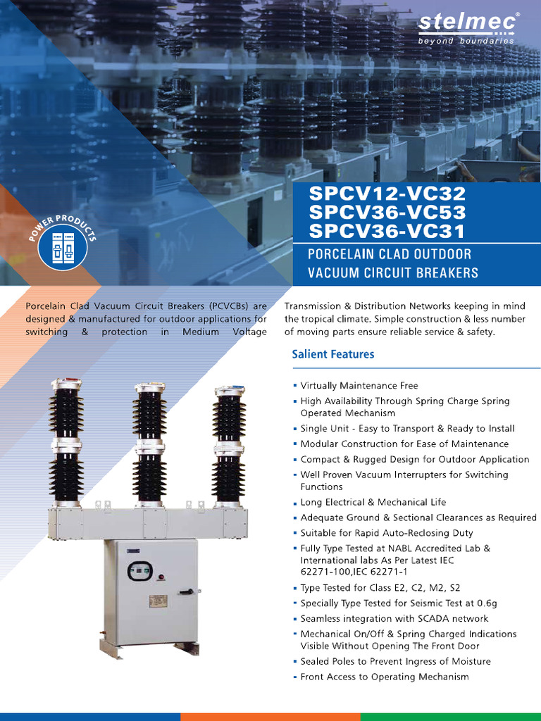 Three Pole PCVCB | PDF