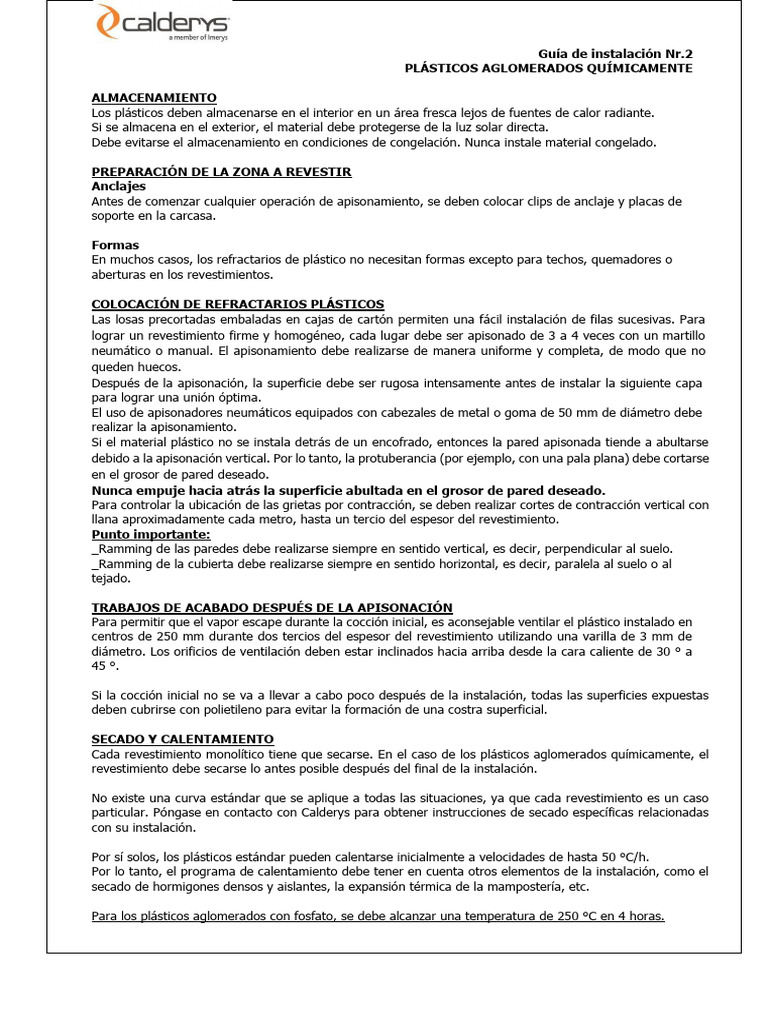 Calde Plast | PDF | Revestimiento | Techo