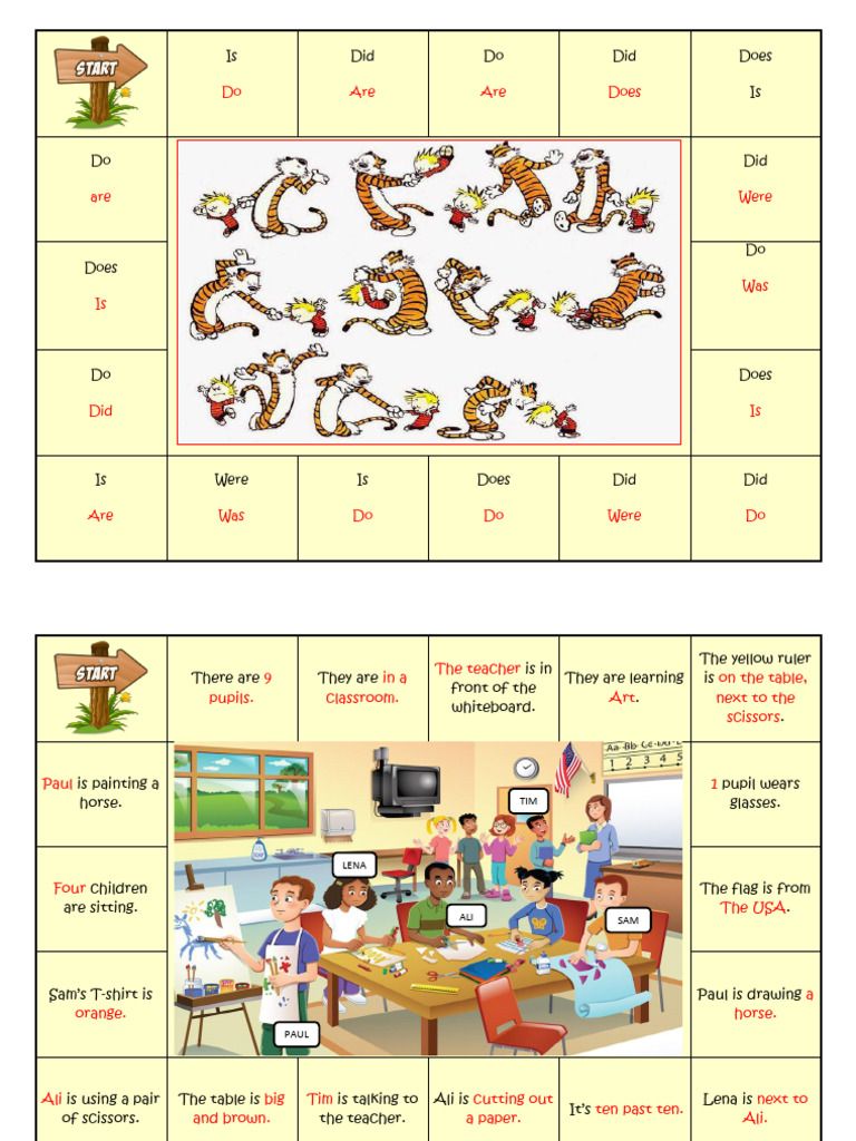 Mixed Tensed Question Board Game 2 | PDF