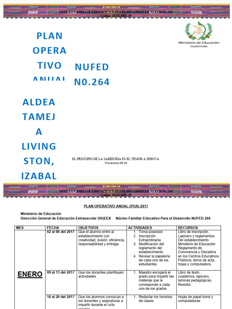 Poa Nufed 138 2016 | PDF