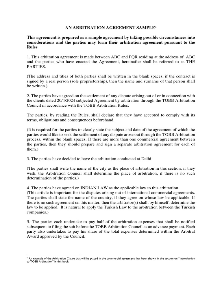 Adr Draft | PDF | Arbitration | Arbitral Tribunal