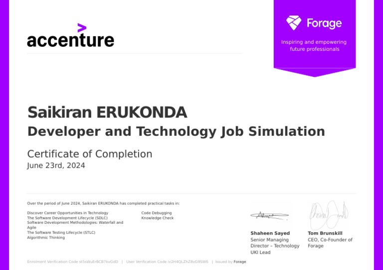 Accenture UK Iv2H4QLZhZ8vG9SW6 1719123622890 Completion Certificate | PDF