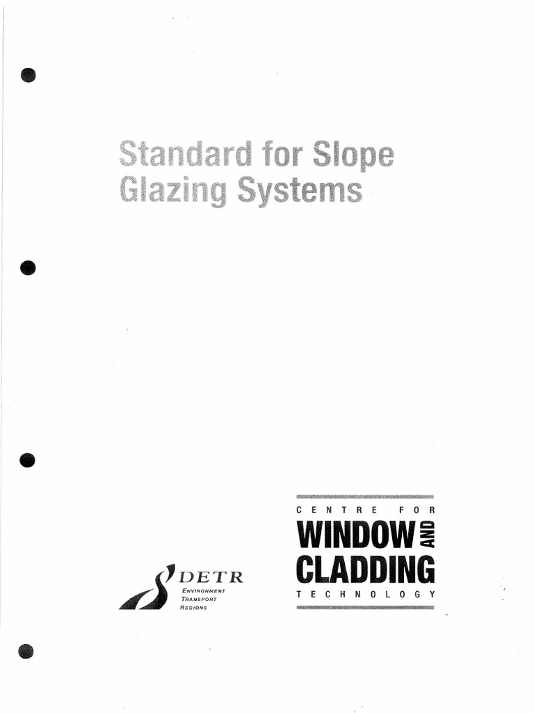STD Slope Glazing | PDF