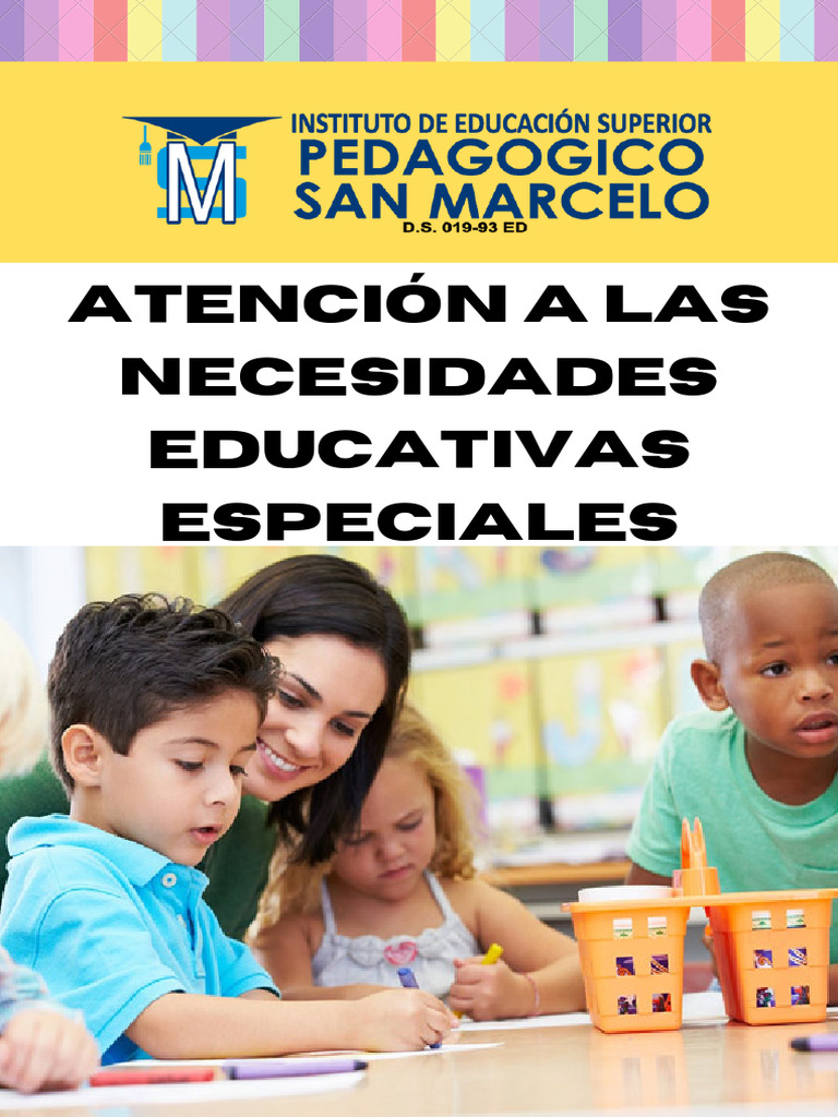 Modulo I Atención A Las Necesidades Educativas Especiales Pdf 2113