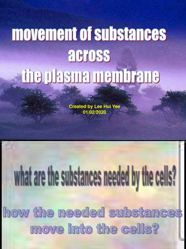 Chapter 3 Compressed | PDF | Cell Membrane | Osmosis