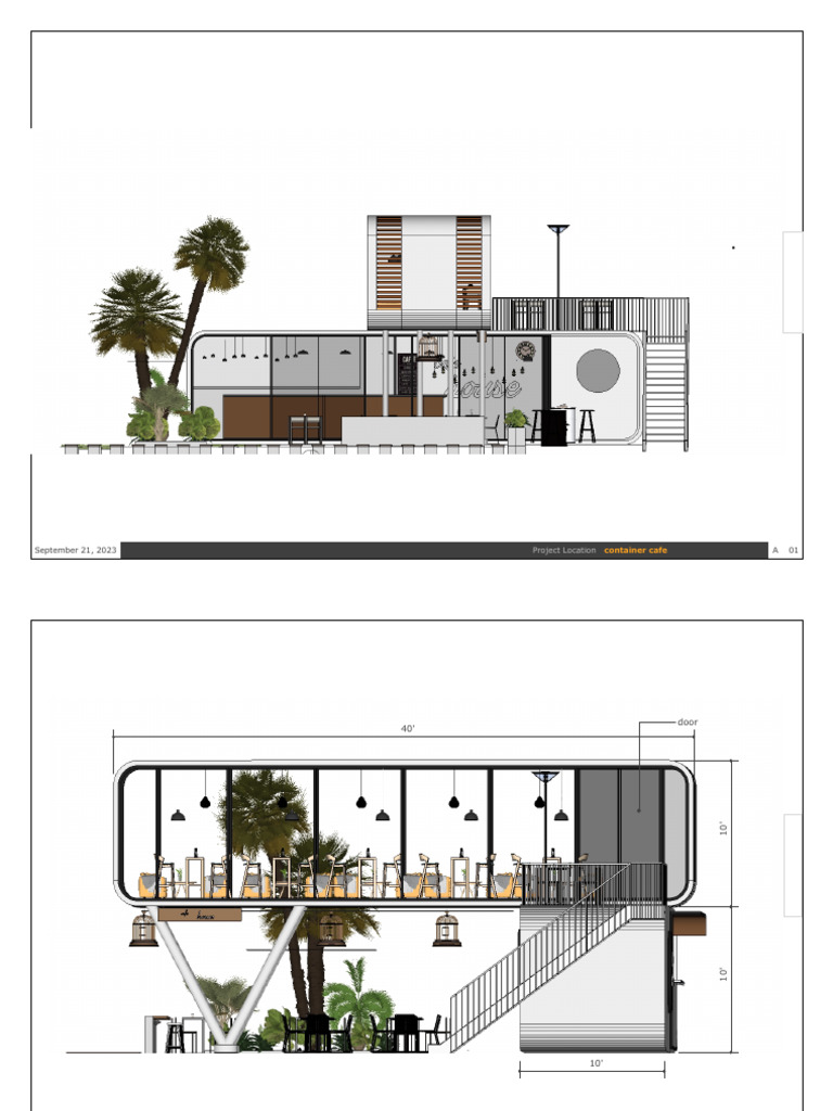 Container Cafe DESIGN | PDF