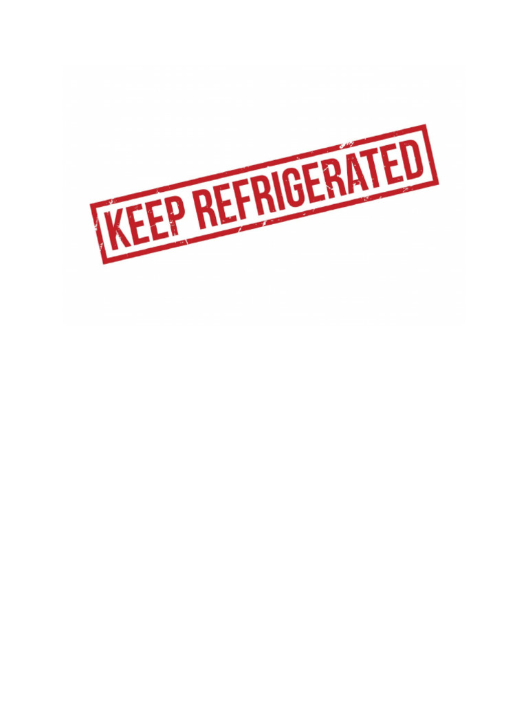 Refrigerated Sign | PDF