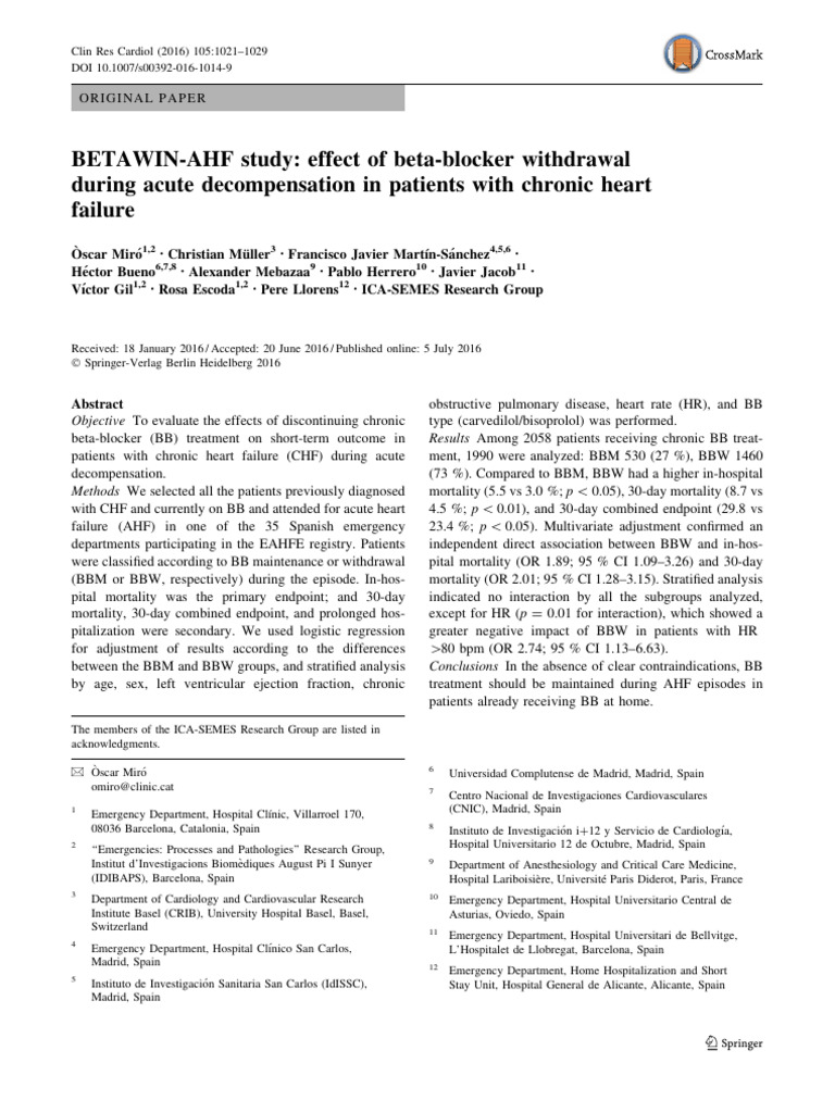 Betawin | PDF | Heart Failure | Blood Pressure