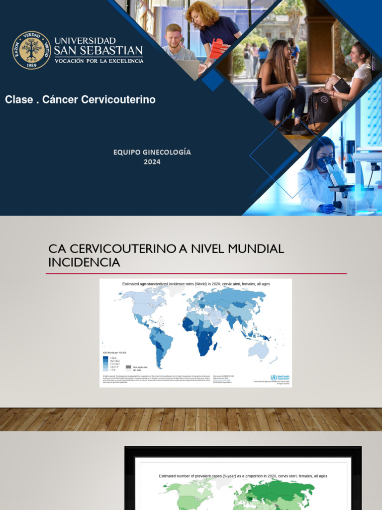 Clase 23 CÃ¡ncer Cervicouterino I y II 2024 | PDF | Cáncer | Ciencias de la Salud