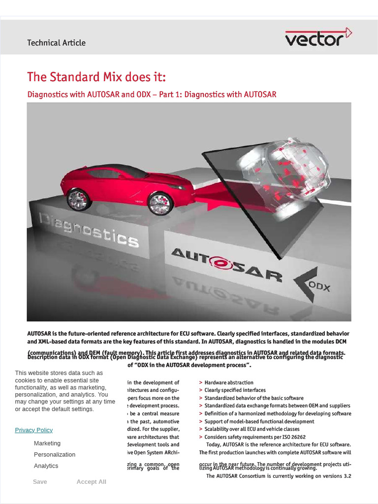 PDF Diagnostics With Autosar and Odx Part 1 DD | PDF | Software ... PDF Diagnostics With Autosar and Odx Part 1 DD | PDF | Software ...