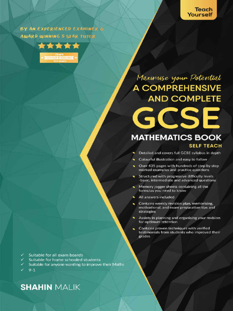 GCSE Mathematics Study Guide | PDF | Division (Mathematics) | Numbers