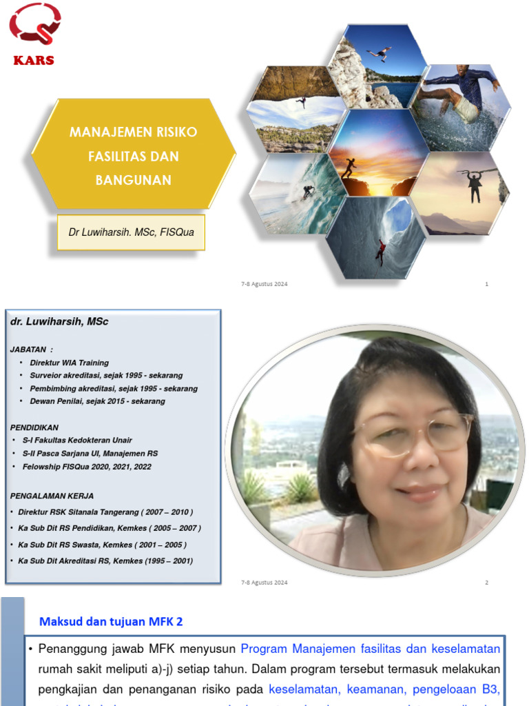 Manajemen Risiko Fasilitas Dan Bangunan - 657 | PDF