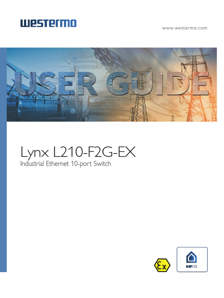 Westermo - Ug - 6643 22601 - l210 f2g Ex Revi | PDF | Electrical ...