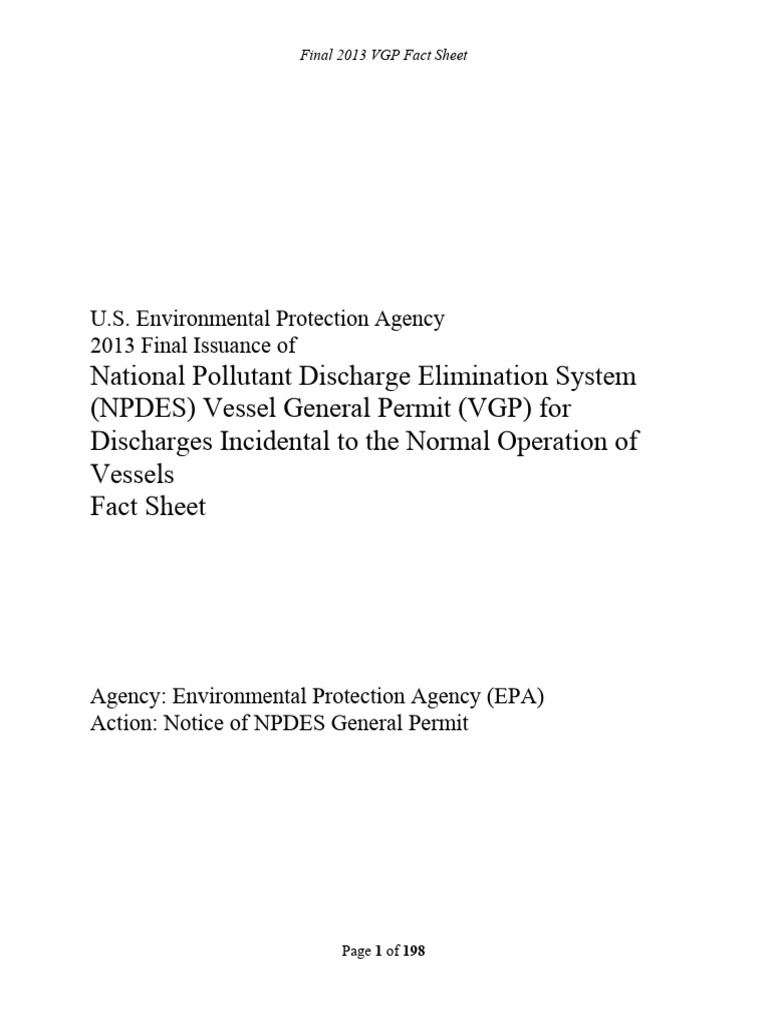 !FS2 | PDF | Clean Water Act | Ships