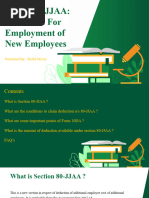 Form No. 10da: Report Under Section 80JJAA of The Income-Tax Act, 1961 ...
