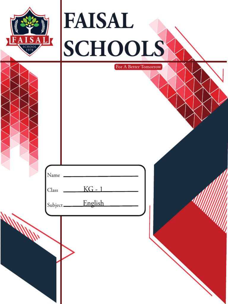 KG 1 English 2nd & 3rd Term Update With Cover Page Final | PDF ...