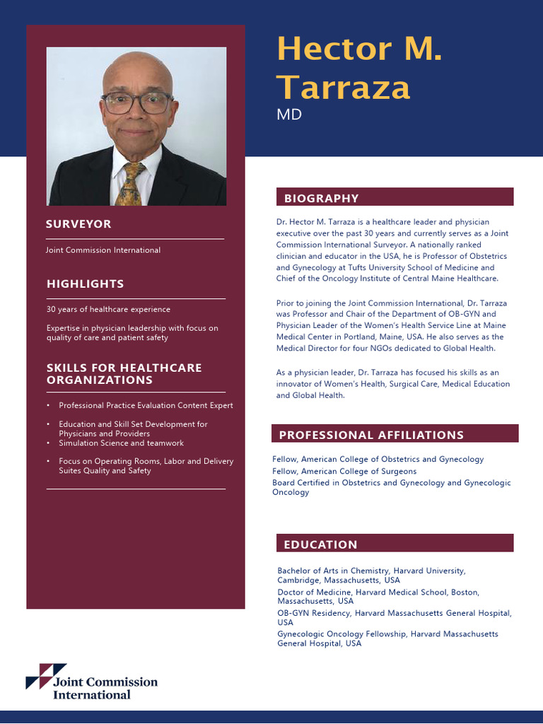 Hector Biography JCI | PDF | Obstetrics And Gynaecology | Gynaecology