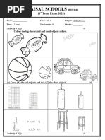 Math KG2 | PDF | Teaching Mathematics | Geometry
