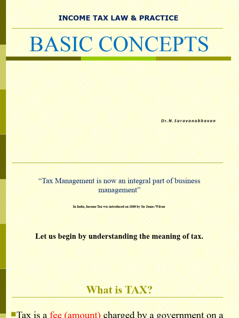 IncomeTax-Module-1-2-1 | PDF | Taxes | Income Tax