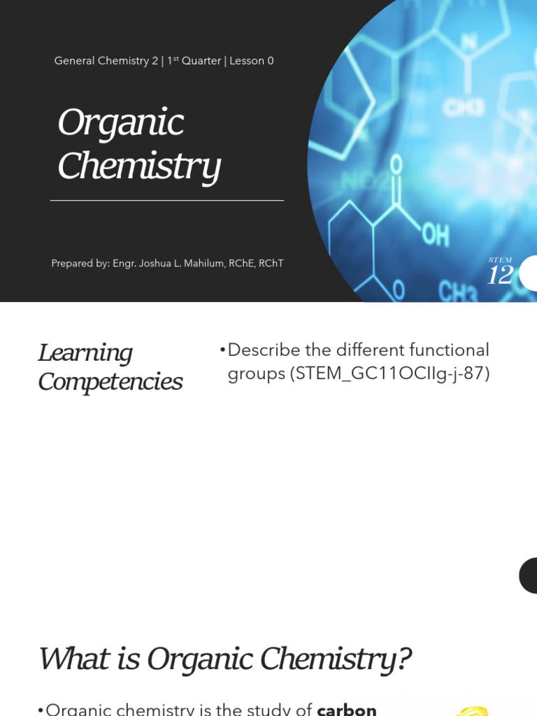 General Chemistry 2 Lesson 0 Organic Chemistry | PDF | Alkene ...