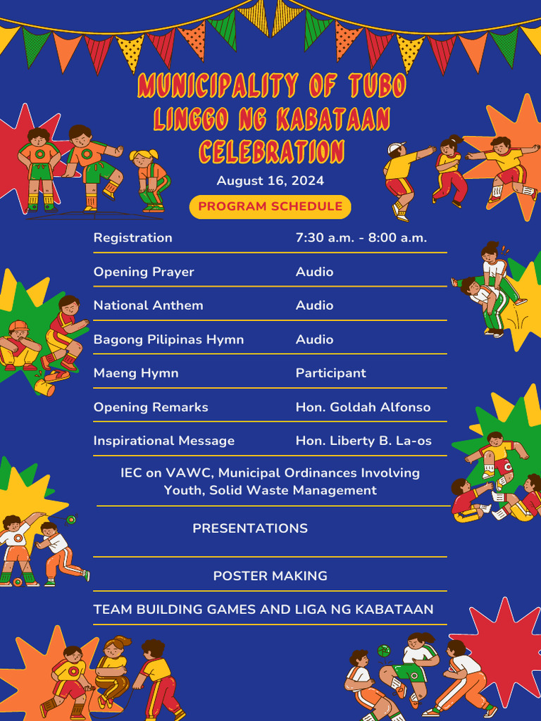 Linggo ng Kabataan Program 2024 | PDF | Art
