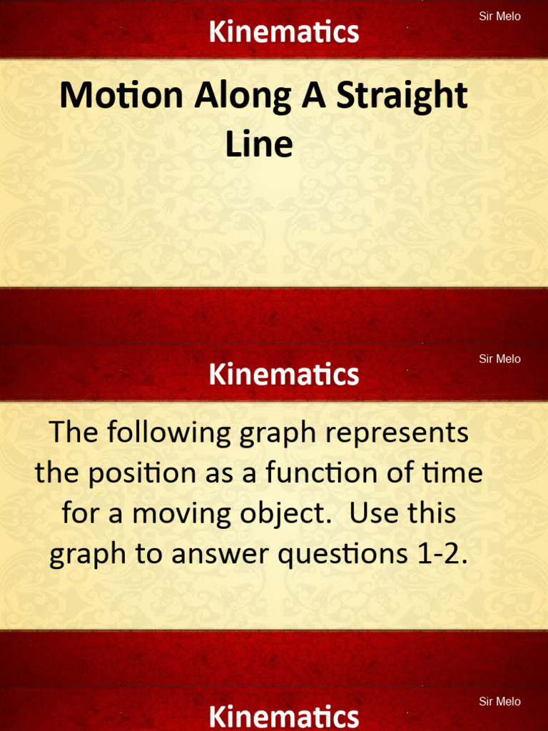 Topic 2 (Physics) | PDF | Acceleration | Velocity