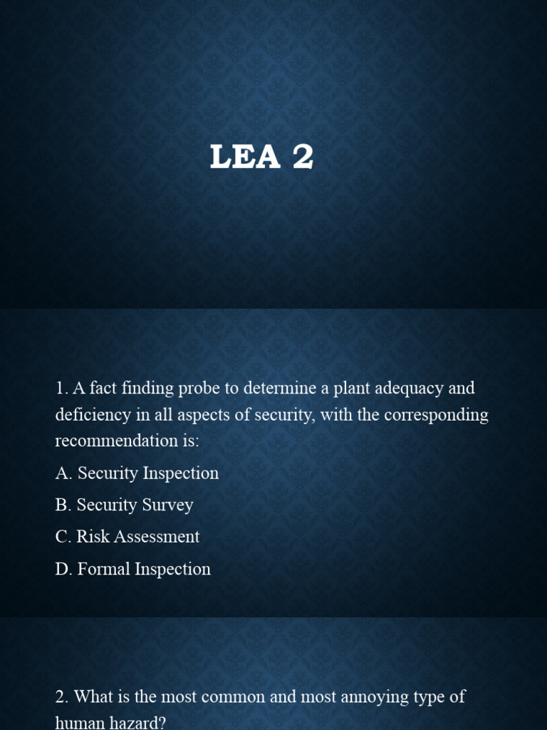 Kim Lea 2 | PDF | Security Guard | Lighting