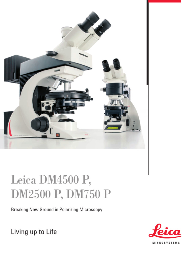 Mikroskop Leica manual | PDF | Microscope | Polarization (Waves)