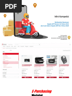 Dokumen Persiapan E-Purchasing Katalog v6 | PDF