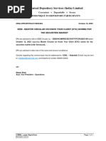 SEBI Master Circular for Exchanges 2024 | PDF | Securities (Finance ...