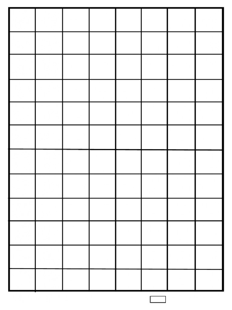 1 Inch Grid Paper | PDF