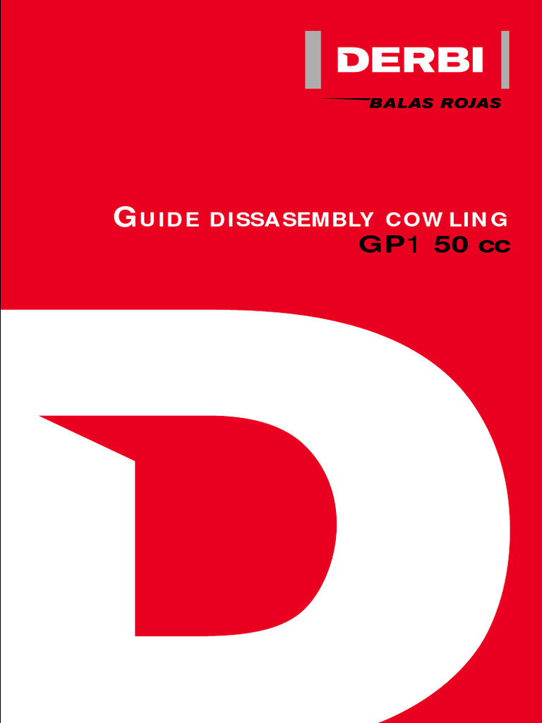 GP1 Cowling Dissasembly | PDF | Screw | Carburetor