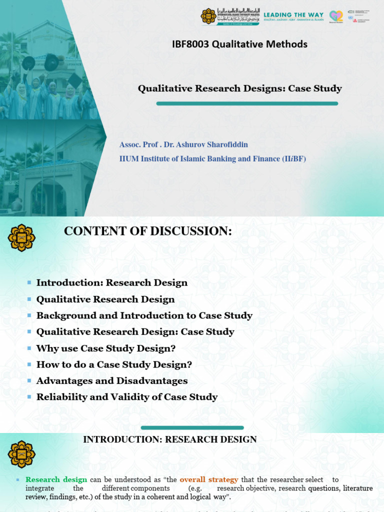 Qualitative Research Designs Case Study | PDF | Qualitative Research ...