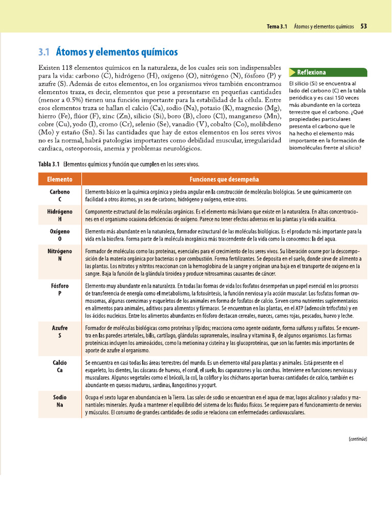 Bio Elementos | PDF
