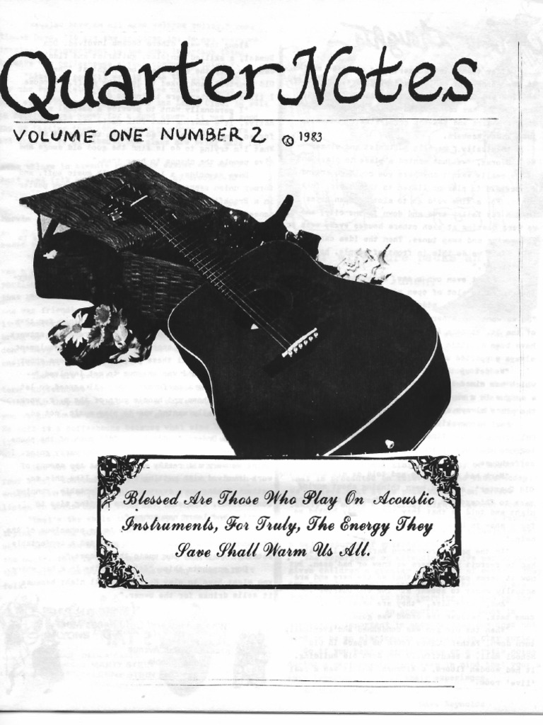 1983-01 - PRFMS Quarter Notes Q2 Spring 1983 | PDF