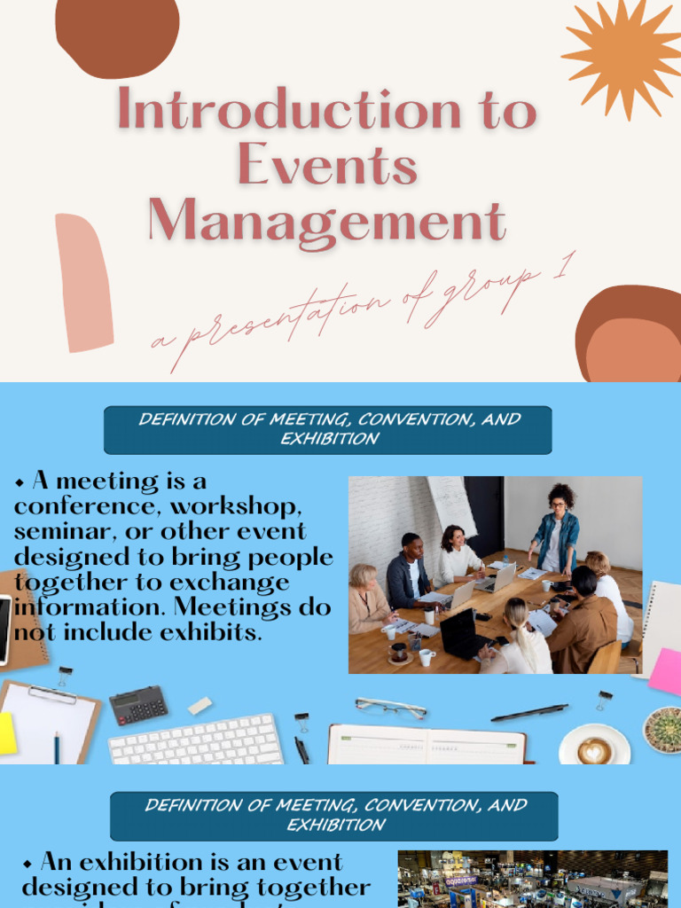 Final Introduction To Events Management | PDF | Project Management | Business