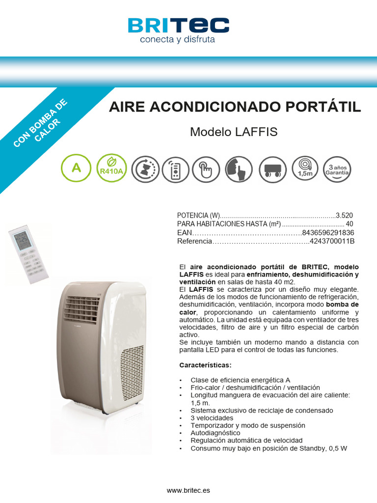 Ficha Tecnica LAFFIS | PDF | Aire acondicionado | Automatización de edificios