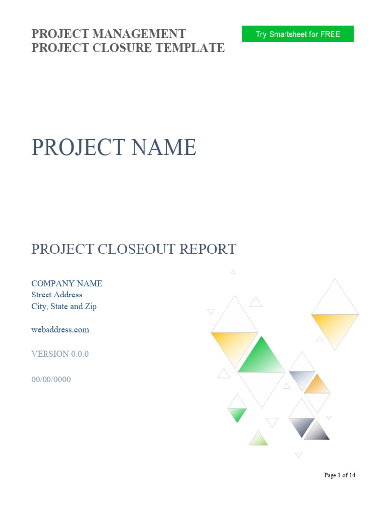 IC Project Management Project Closure 11340 - WORD | PDF | Project ...