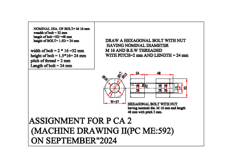 Pca 1 Assignment - DWG 2d Drawing-Model | PDF