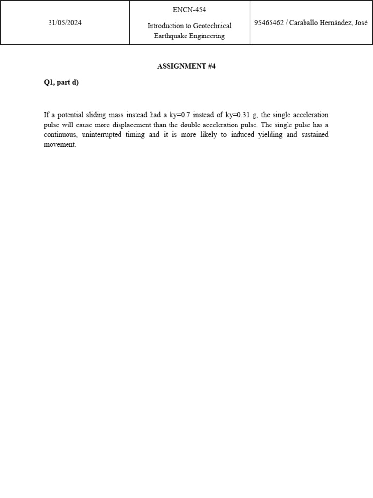 Assignment 4 theoretical questions | PDF