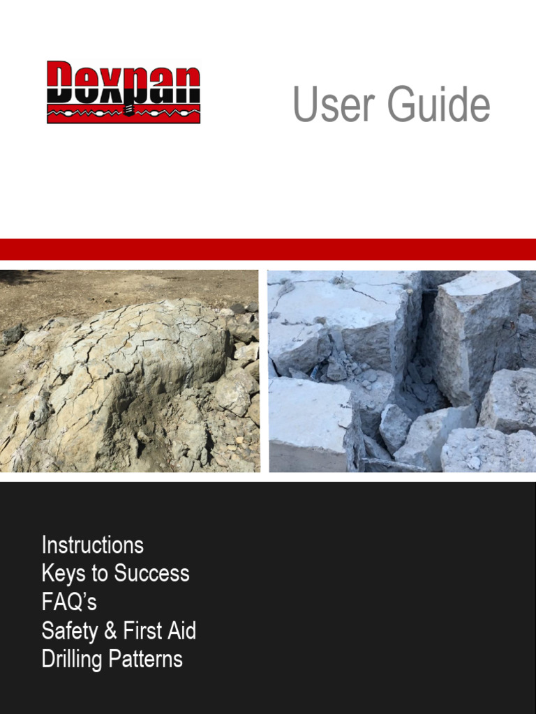DEXPAN User Guide CANADA | PDF | Concrete | Drilling
