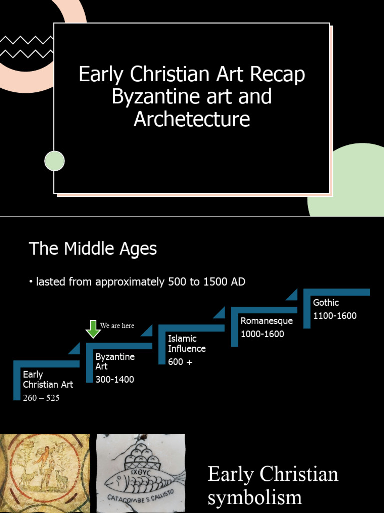 Lesson Plan 2 - Early Chrisrtian + Byzantine Art | PDF | Mosaic ...